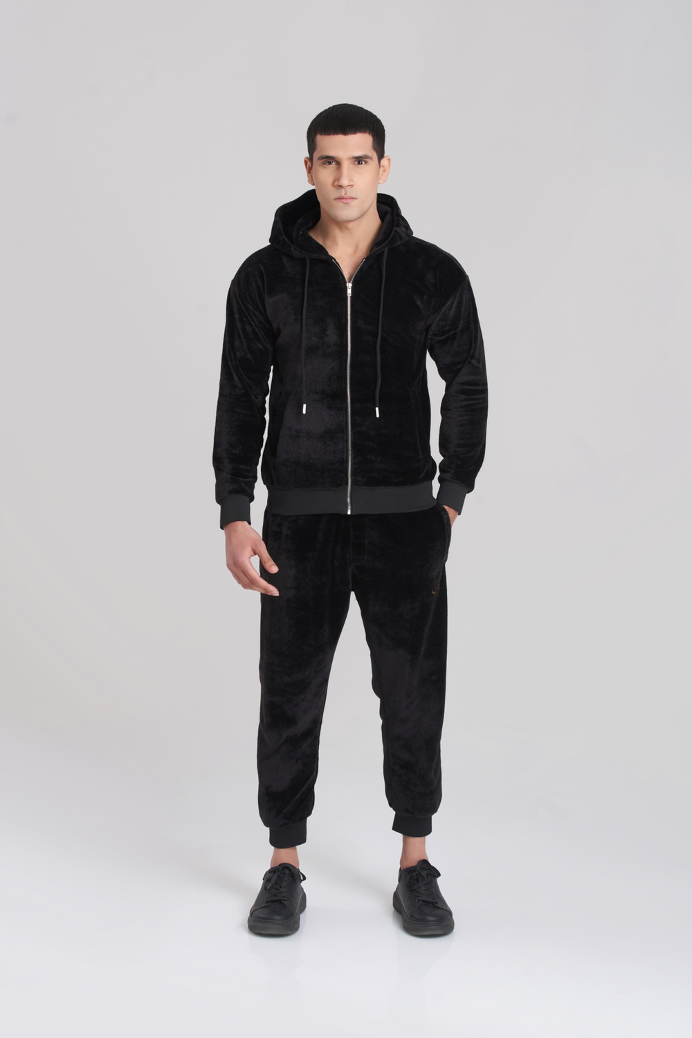 Emerge Hoody TrackSuit Men - Black