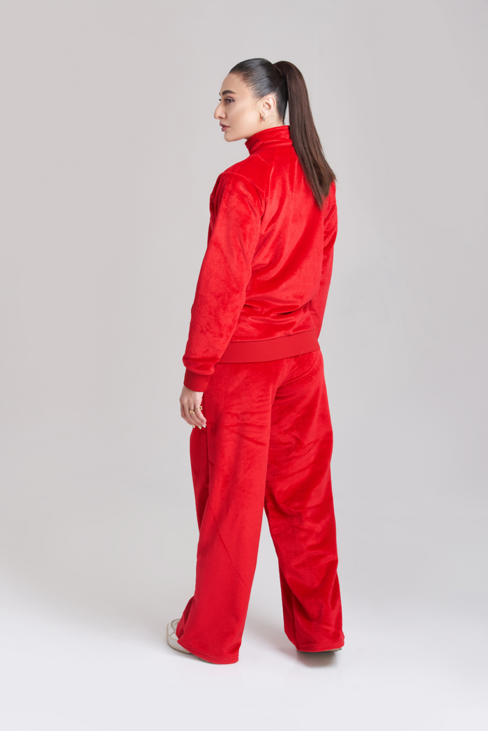 Velour Velvet Tracksuit - Women