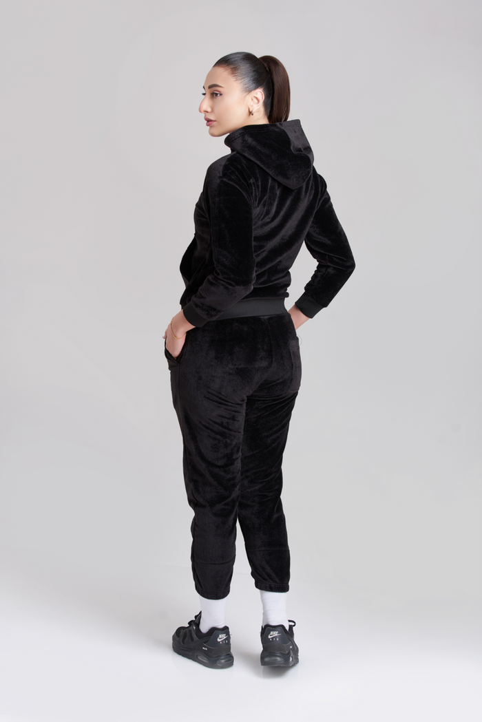Velour Velvet Tracksuit - Women