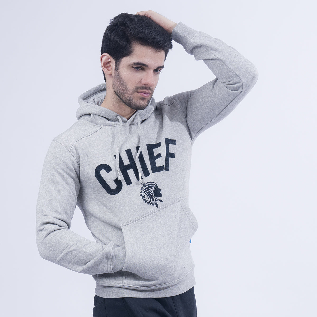 Chief Grey Hoodie